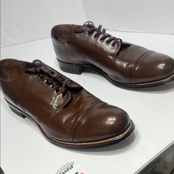 Stacy Adams | Shoes | Stacey Adams Classic Brown Leather Mens Shoes ...